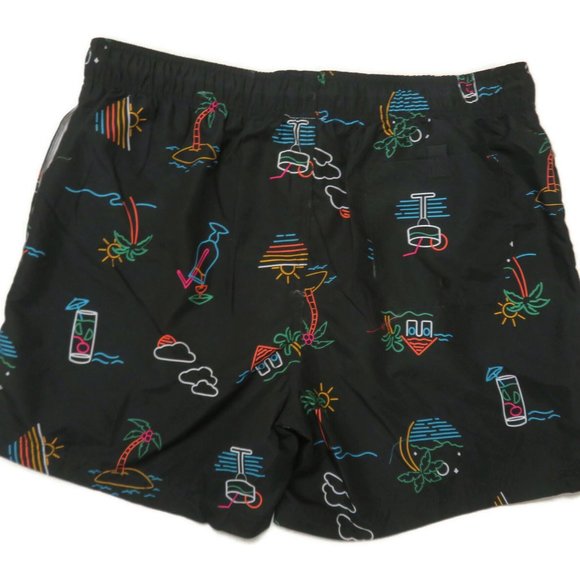 Jake Austin | Swim | Jake Austin Shorts Swim Trunks Black Cocktail ...
